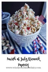 Fourth of July Firework Popcorn