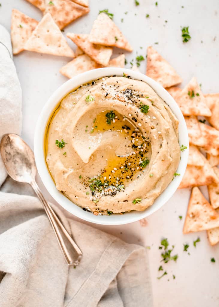Quick & Easy Split Pea Hummus Dip | Windy City Dinner Fairy