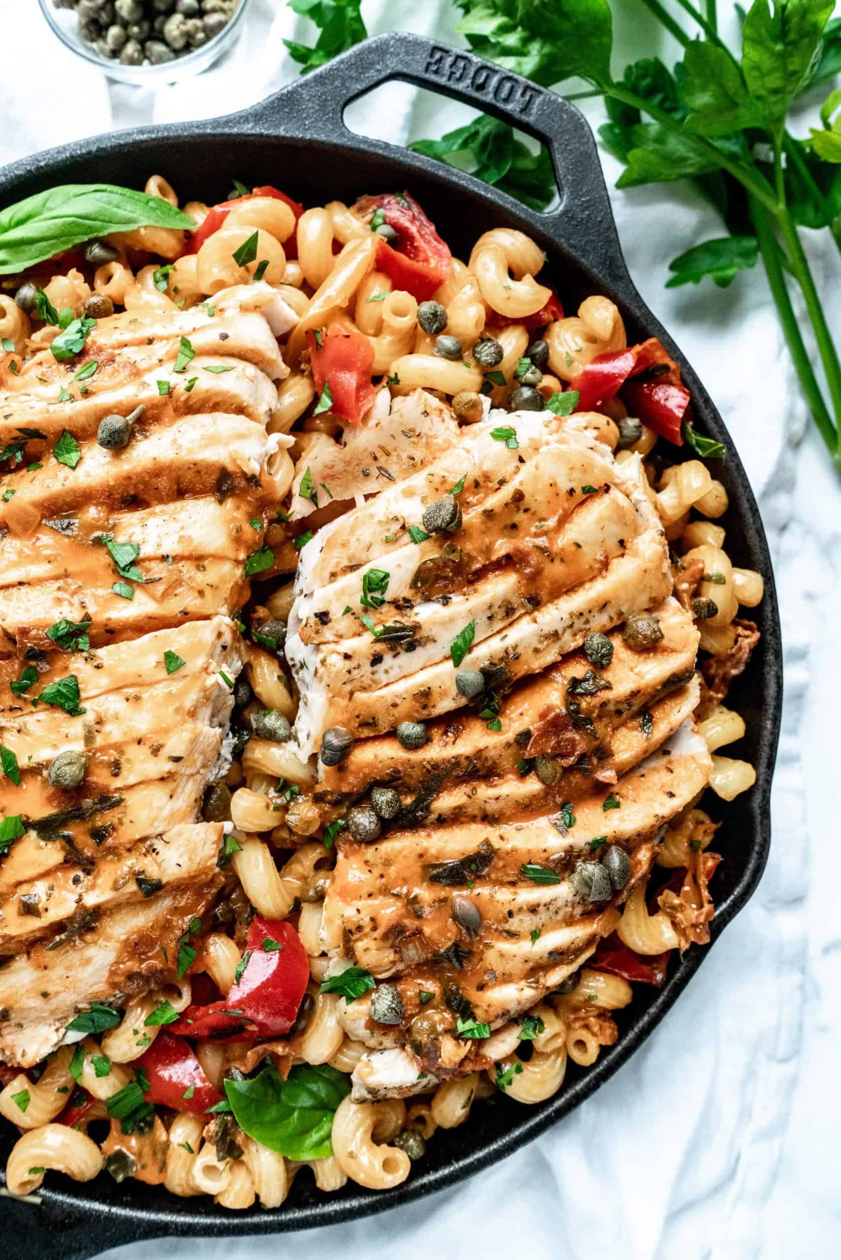 Creamy Roman Chicken Pasta - The Windy City Dinner Fairy