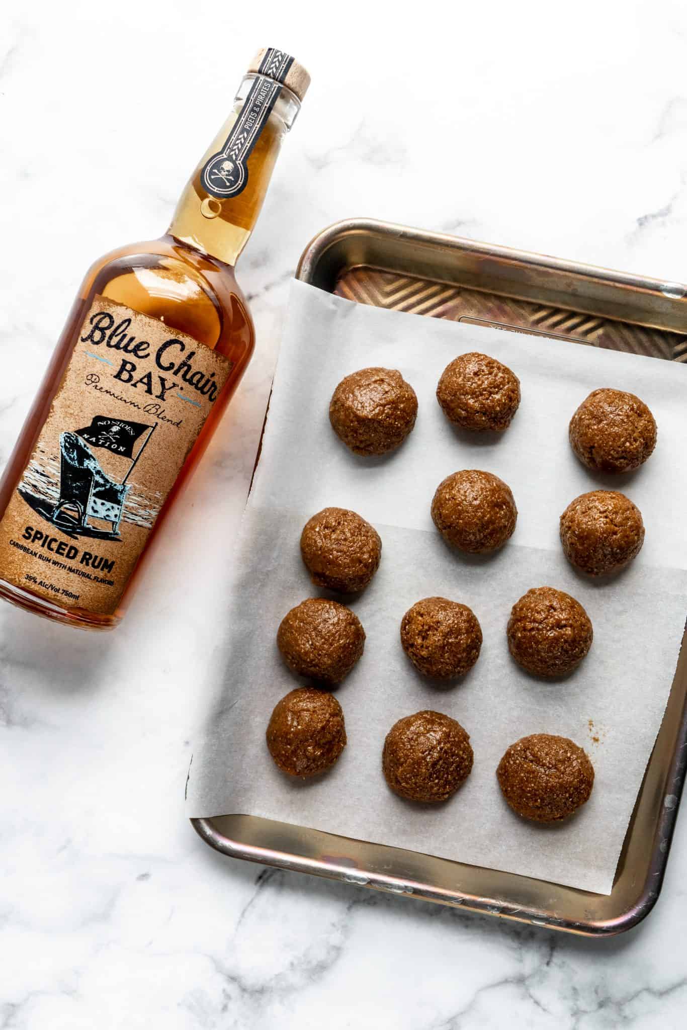 Ginger Spice Rum Balls - The Windy City Dinner Fairy