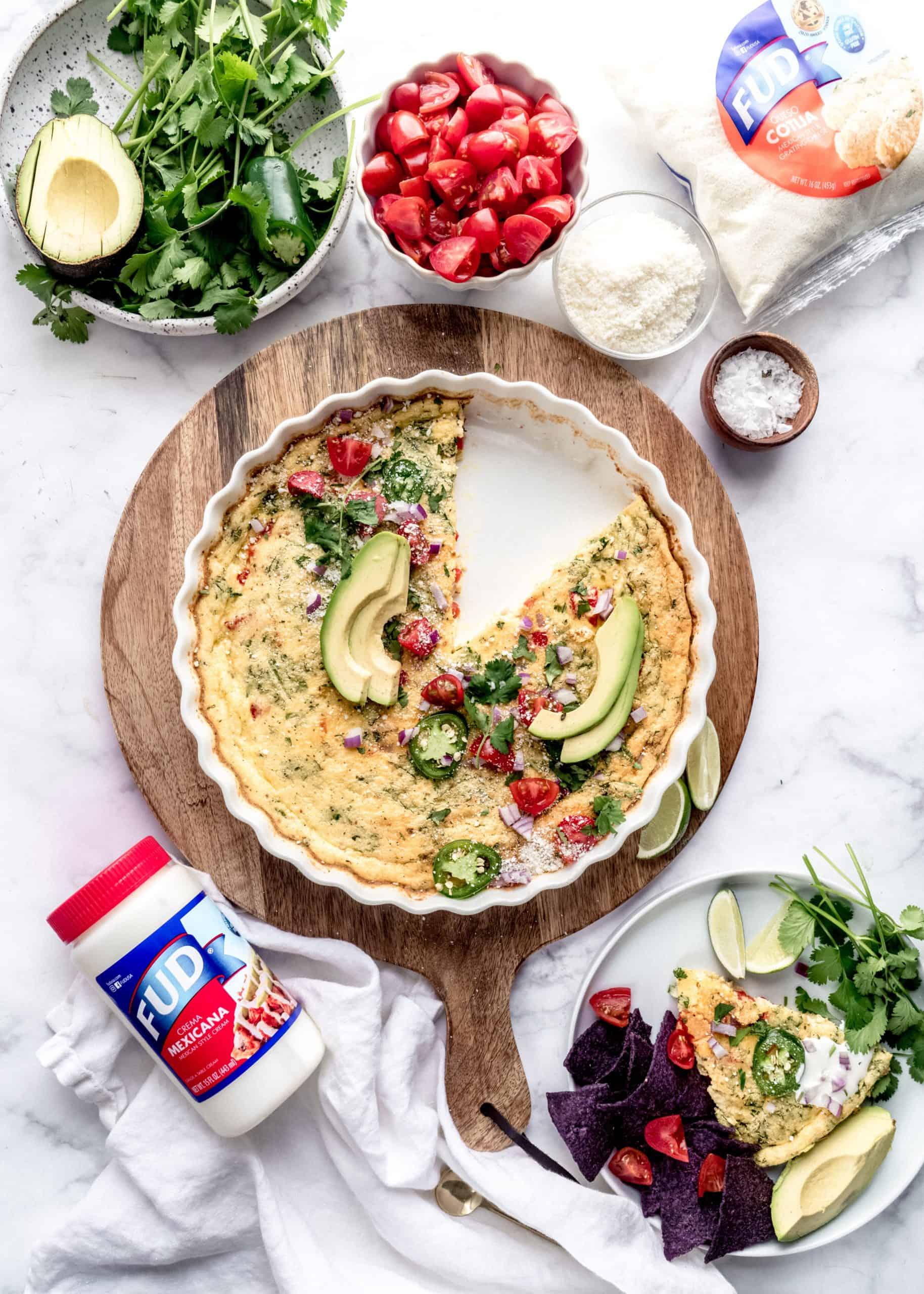 Taco Frittata - The Windy City Dinner Fairy