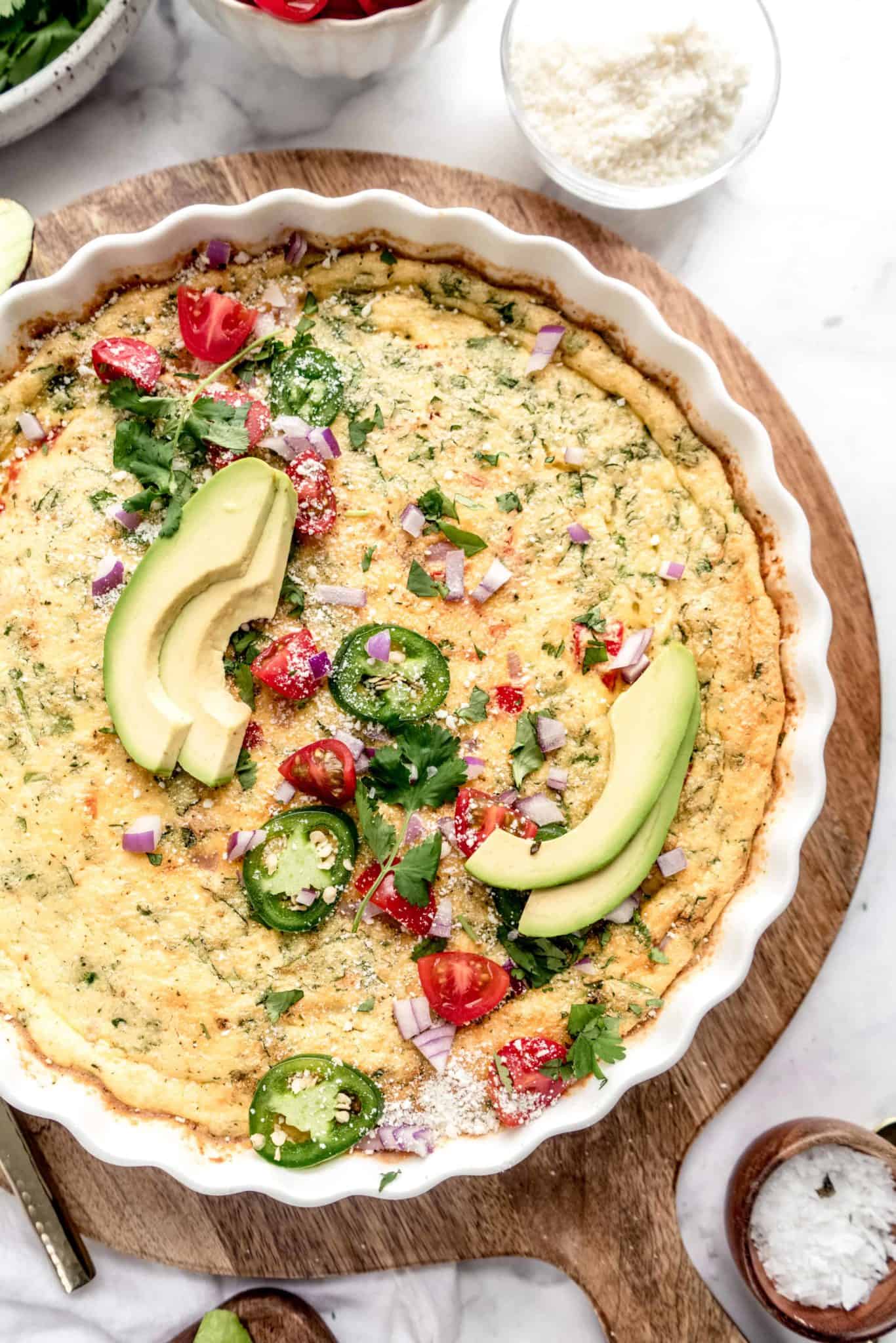 Taco Frittata - The Windy City Dinner Fairy