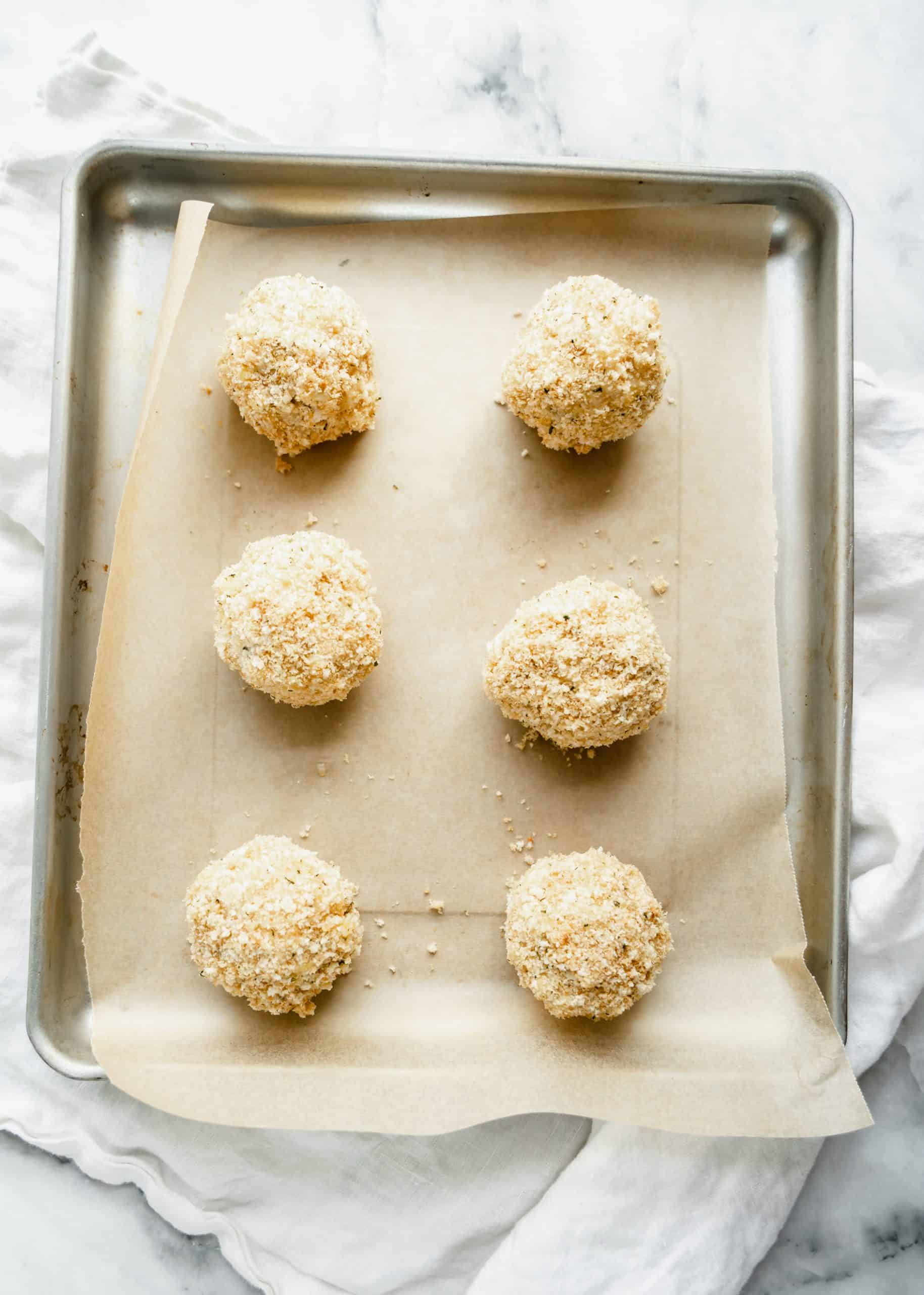 Sweet Corn Arancini - The Windy City Dinner Fairy