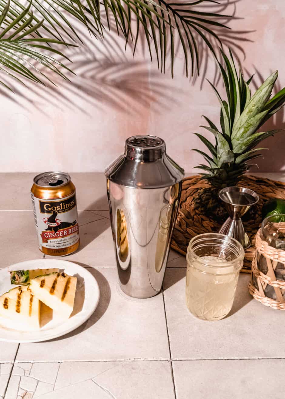 Grilled Pineapple Mule Recipe for Summer Fun - The Windy City Dinner Fairy