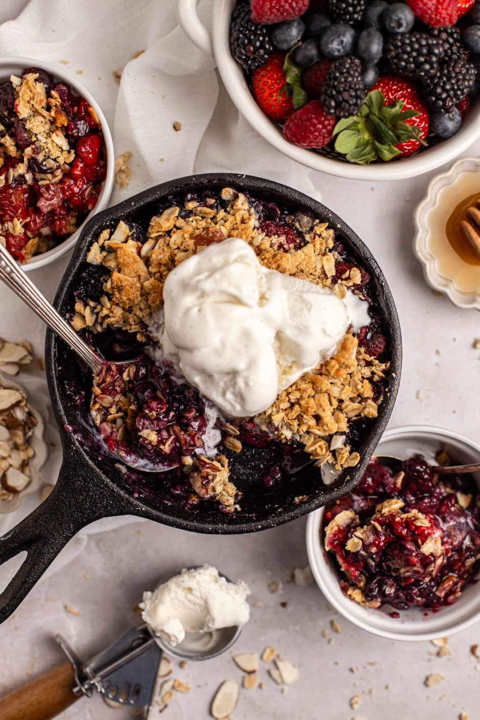 Mixed Berry Crisp: A Comforting Dessert Recipe - The Windy City Dinner ...