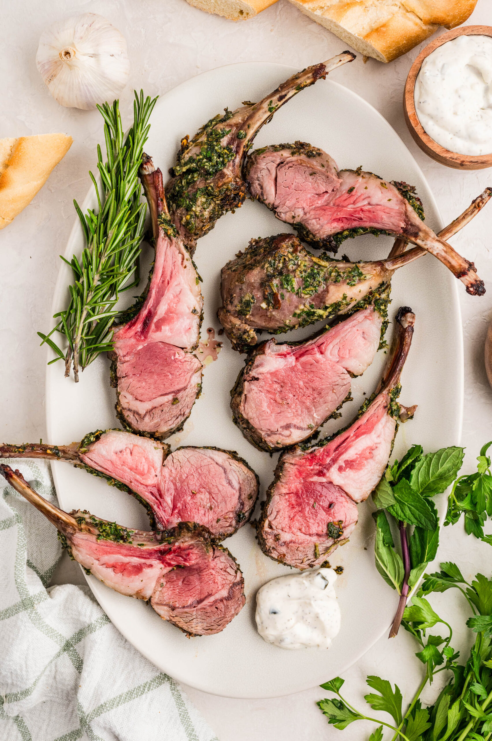 Herb Crusted Rack of Lamb Recipe Made Simple - The Windy City Dinner Fairy