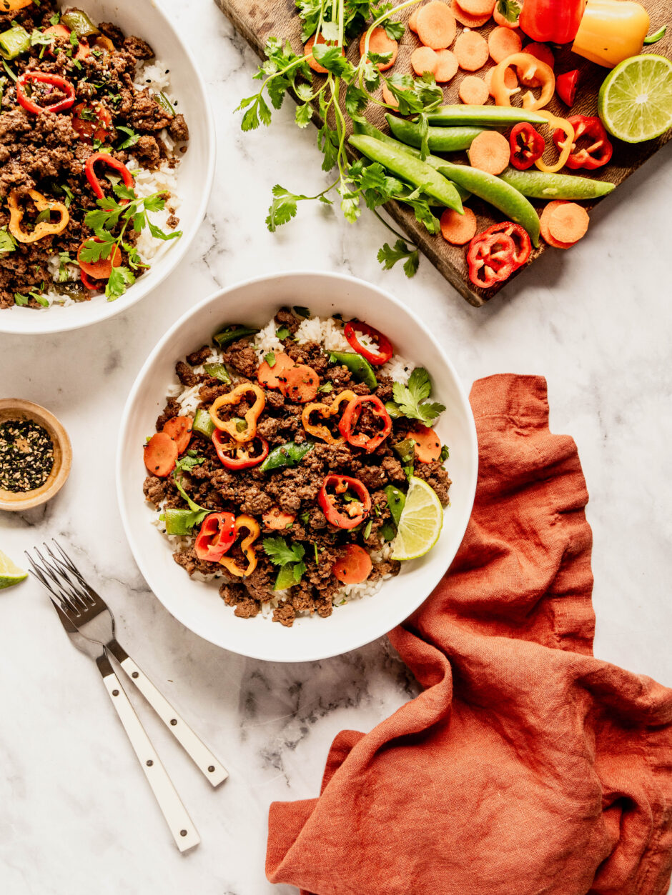 Korean Beef Rice Bowl Recipe for Busy Nights - The Windy City Dinner Fairy